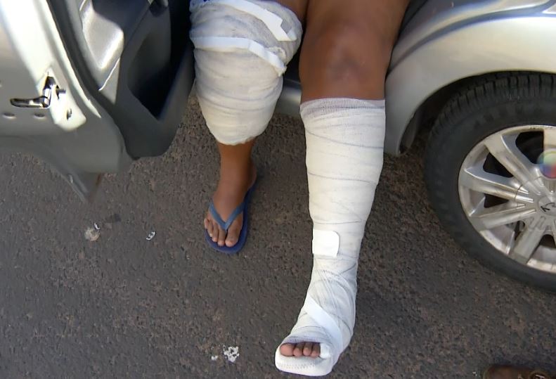 Denúncia de descaso - Paciente com infecção na perna aguarda cirurgia ... Denúncia de descaso - Paciente com infecção na perna aguarda cirurgia ...
